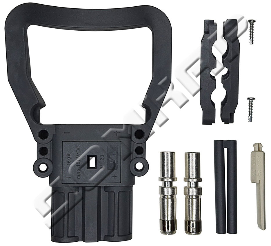 Штепсельный разъем REMA DIN 160А розетка Rema 95012-08 (сечение кабеля ...
