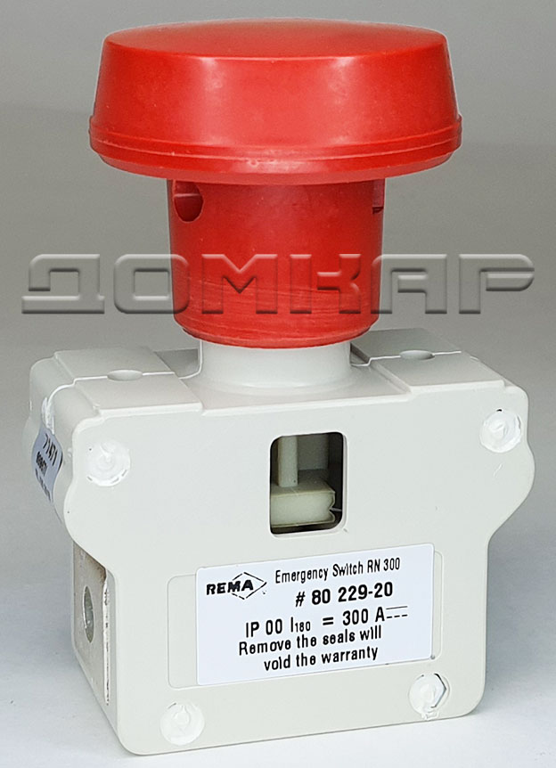 Аварийный выключатель REMA RN300 300A 80229-20